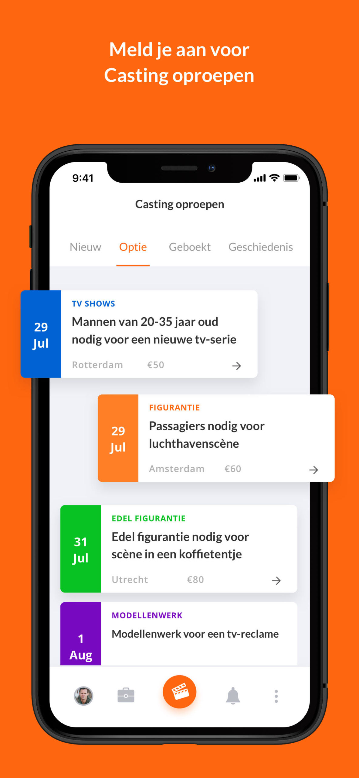 Casting APP GetDiscovered.com!